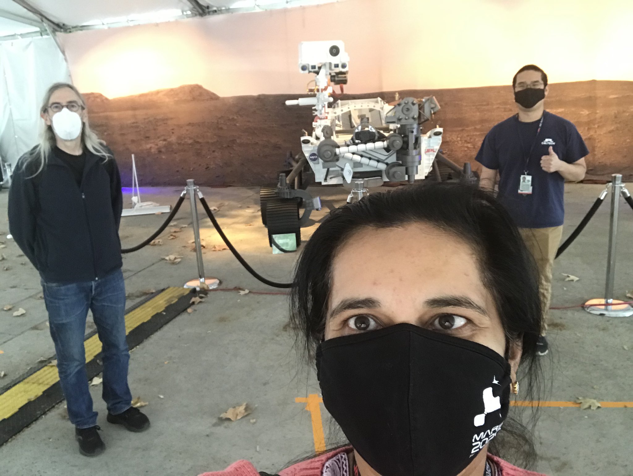 Meet Indian American Girl with "Bindi" who leads NASA's Perseverance ...