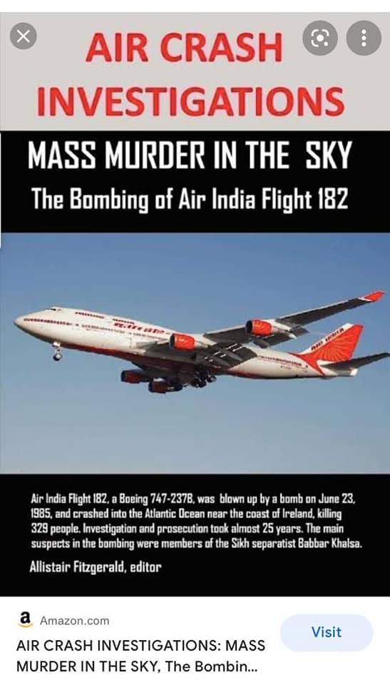 That fateful flight 36 year back which killed 329 innocent people - The ...