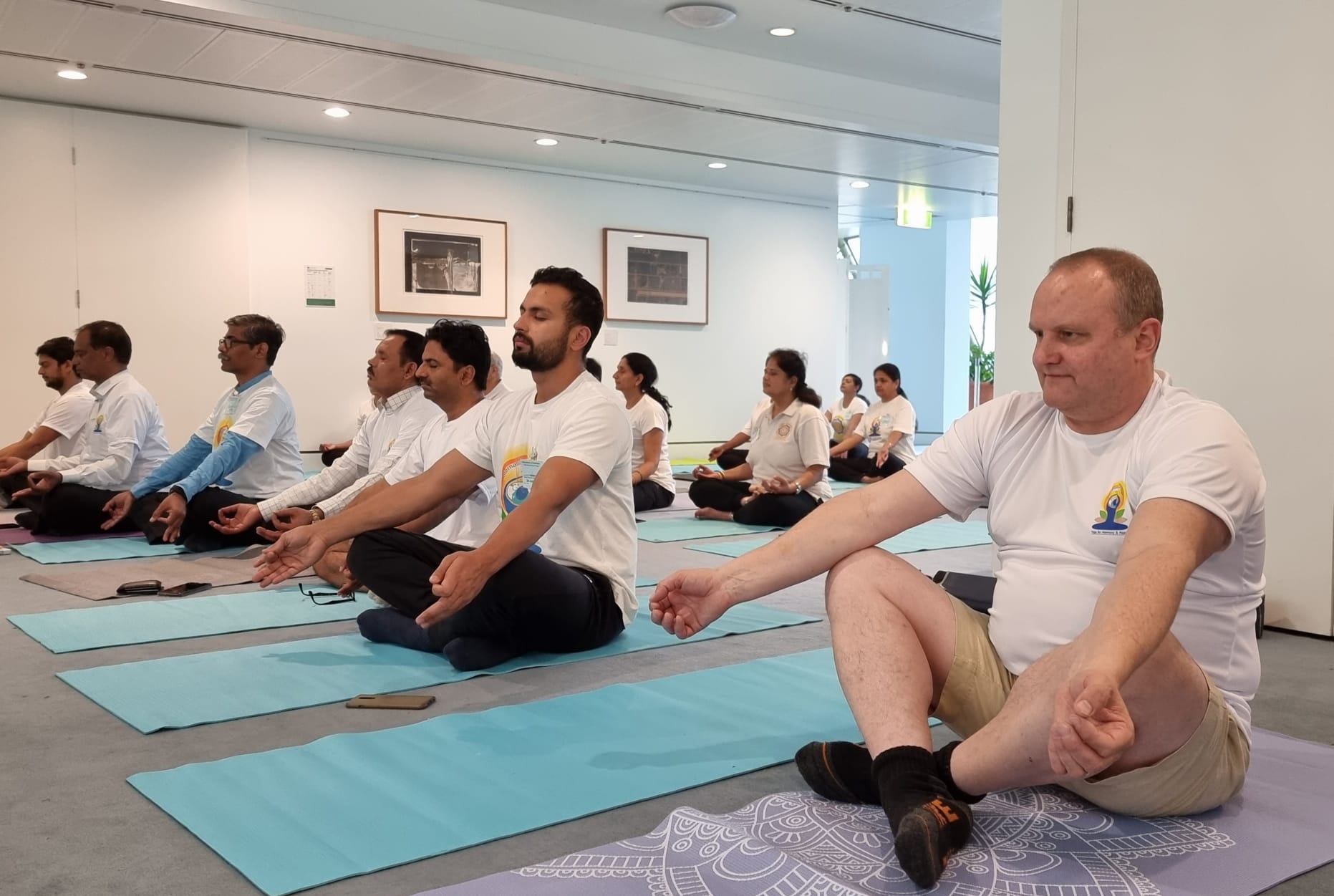YOGA at Australian Federal Parliament: 'Include it in Healthcare system ...
