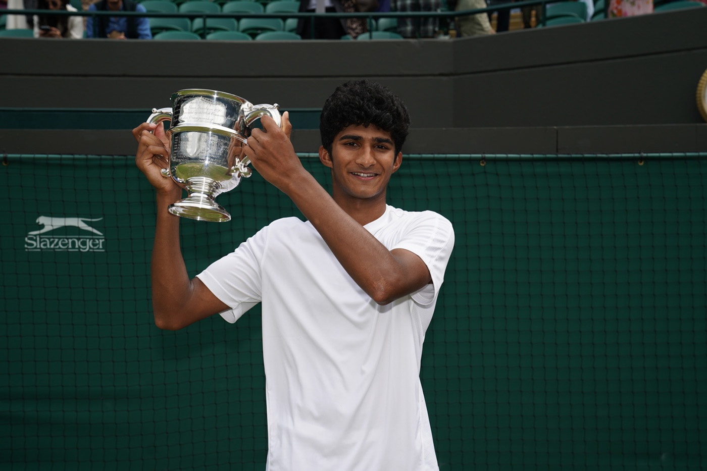 "Remember the name": Indian-American Samir Banerjee wins Wimbledon boys ...