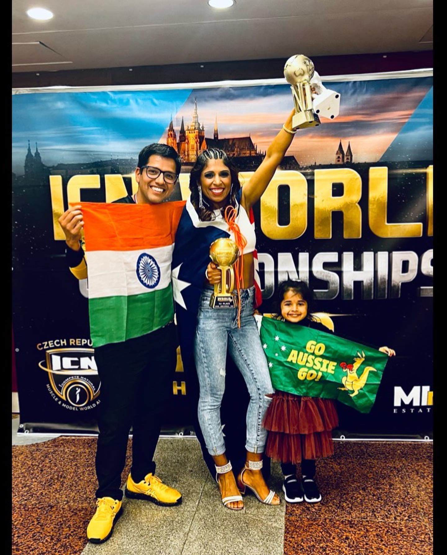 Indian-Australian wins gold in sports modelling and bodybuilding World ...