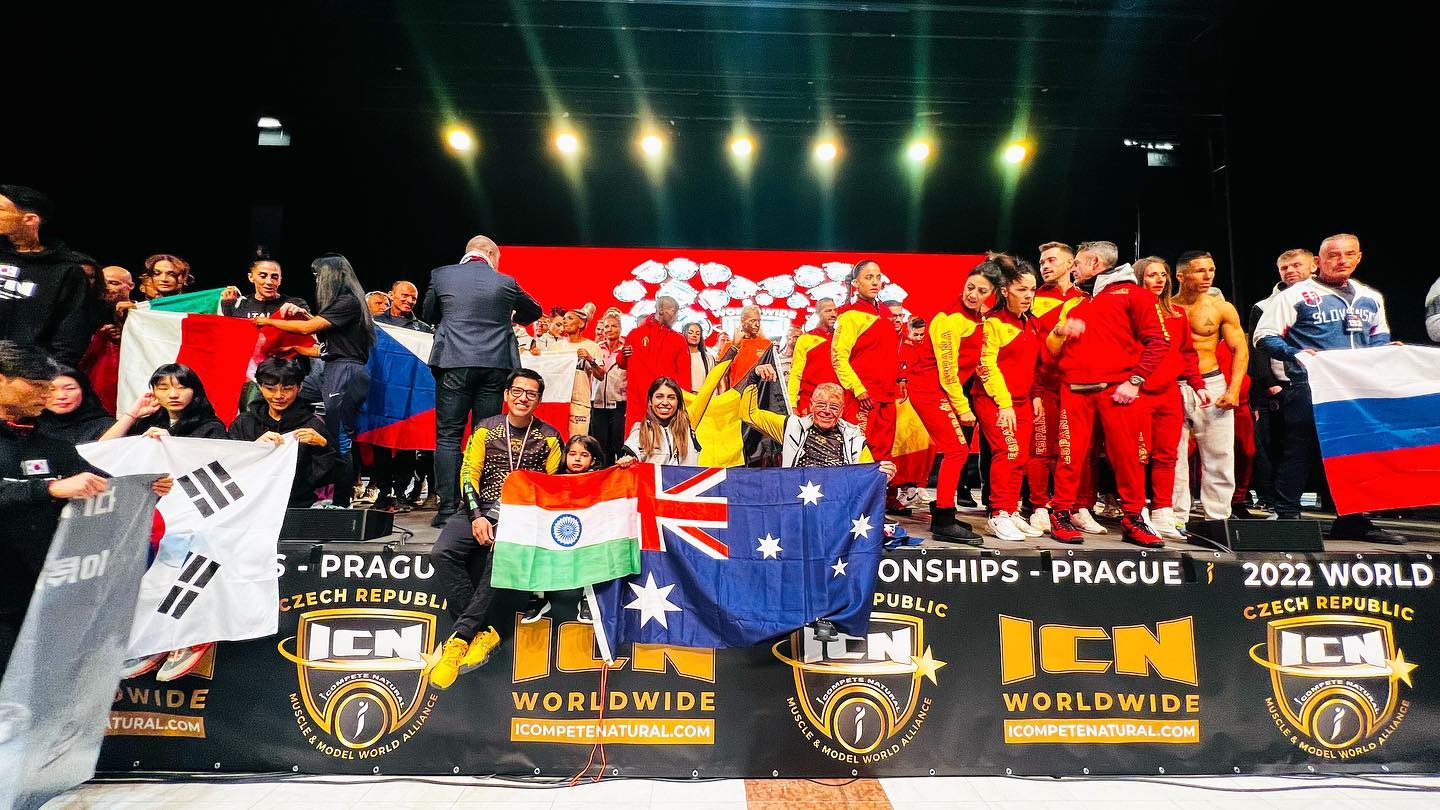 Indian-Australian wins gold in sports modelling and bodybuilding World ...