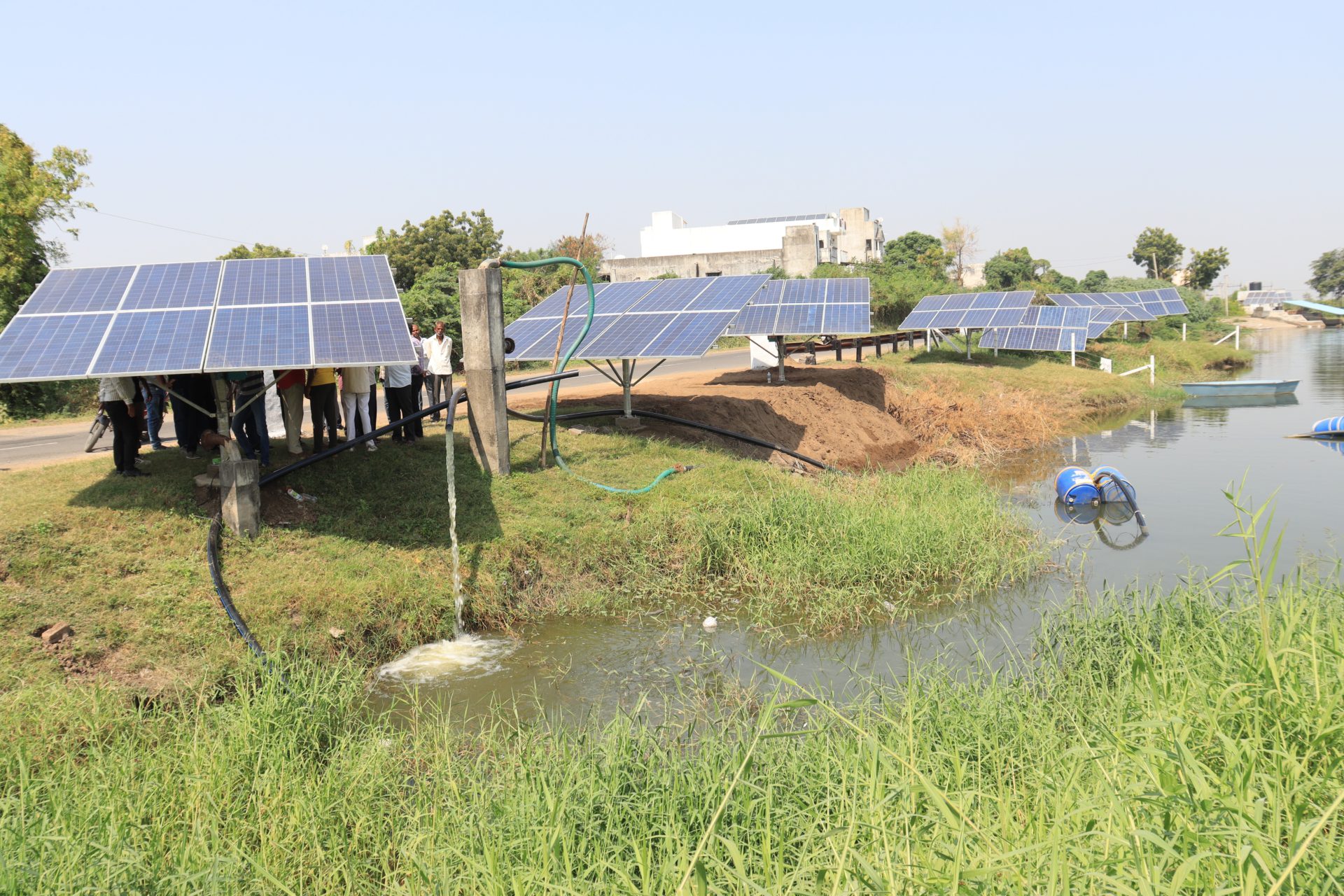 How Adani Foundation made Indian village 100 per cent solar-pump ...