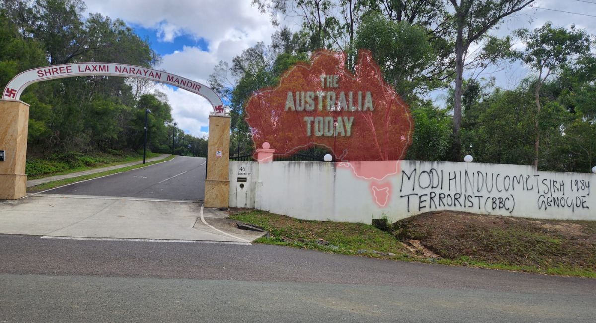 No “Hindu hand” behind Brisbane temple attack, Queensland Police ...