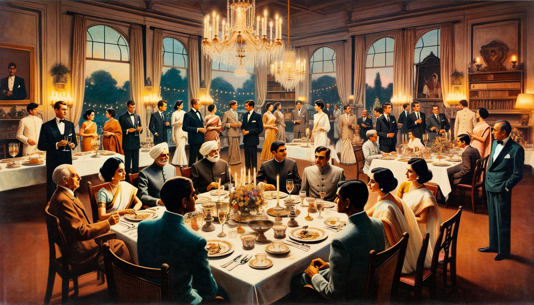 Untold Tale of Delhi’s Elite Dinner Party and Sparking Social ...