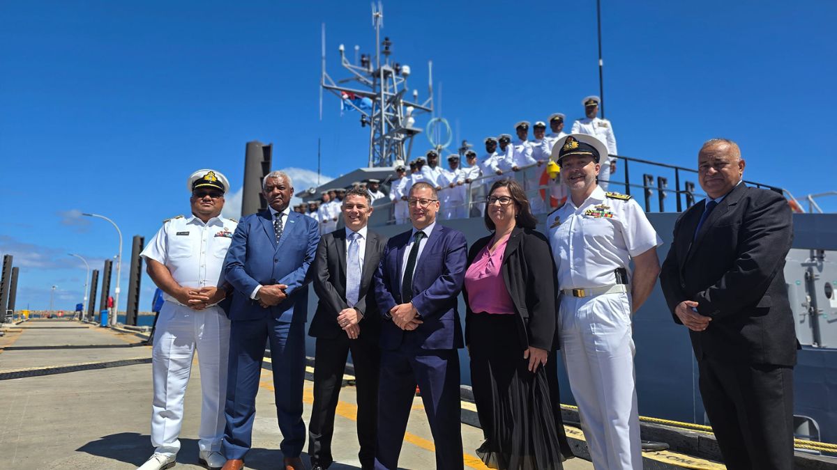 Australia delivers state-of-the-art vessel RFNS Timo, boosting Fiji's ...