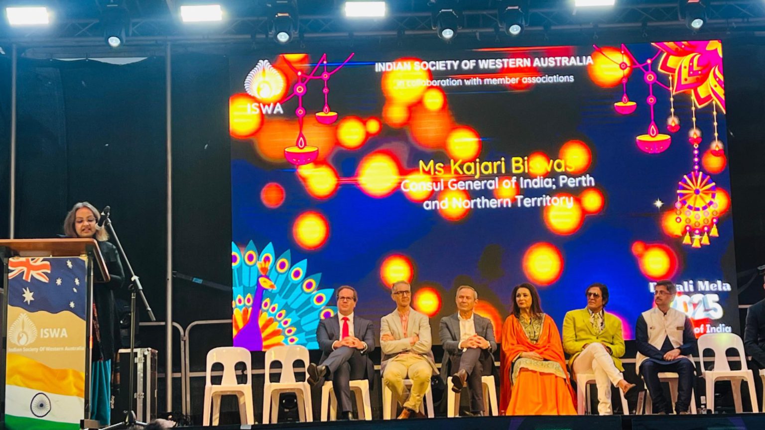 Bollywood Stars join Premier Roger Cook to celebrate Diwali Mela 2025 ...