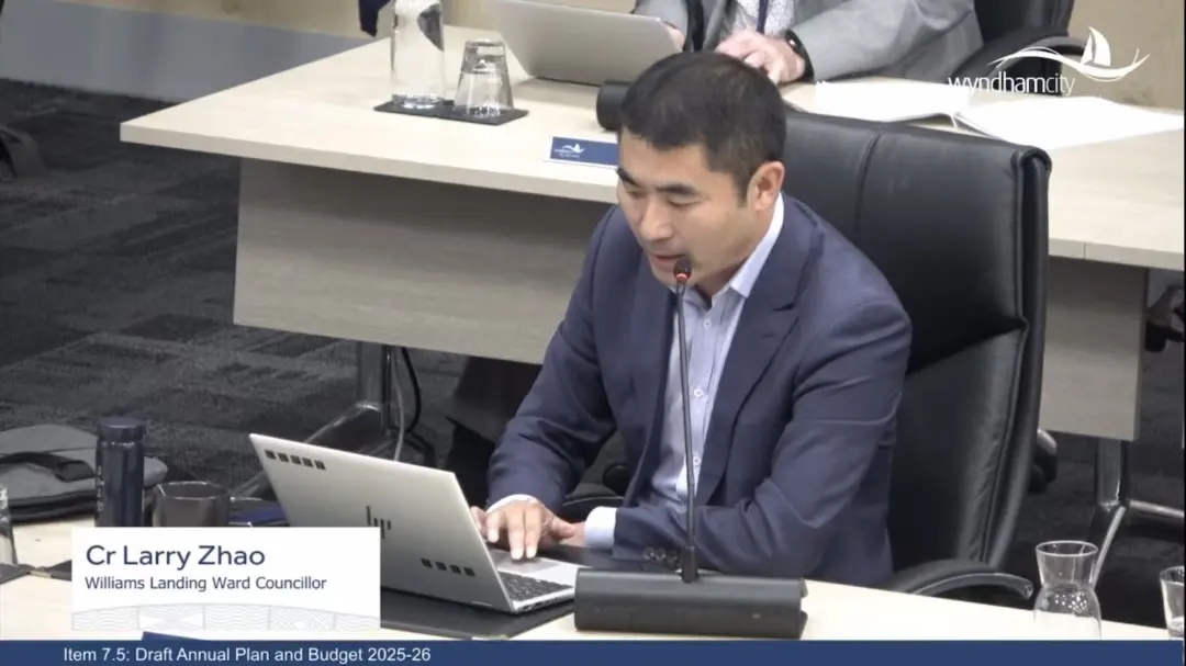Wyndham councillor Larry Zhao refered to LGI for inviting Chinese ...