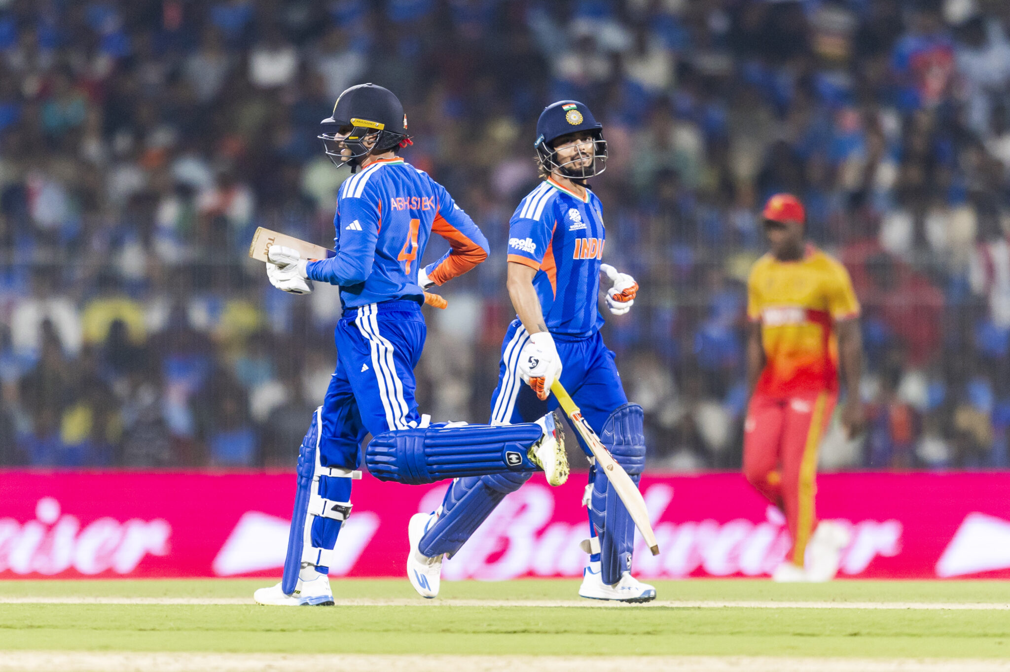 India keep semifinal hopes alive with 72-run demolition of Zimbabwe in ...
