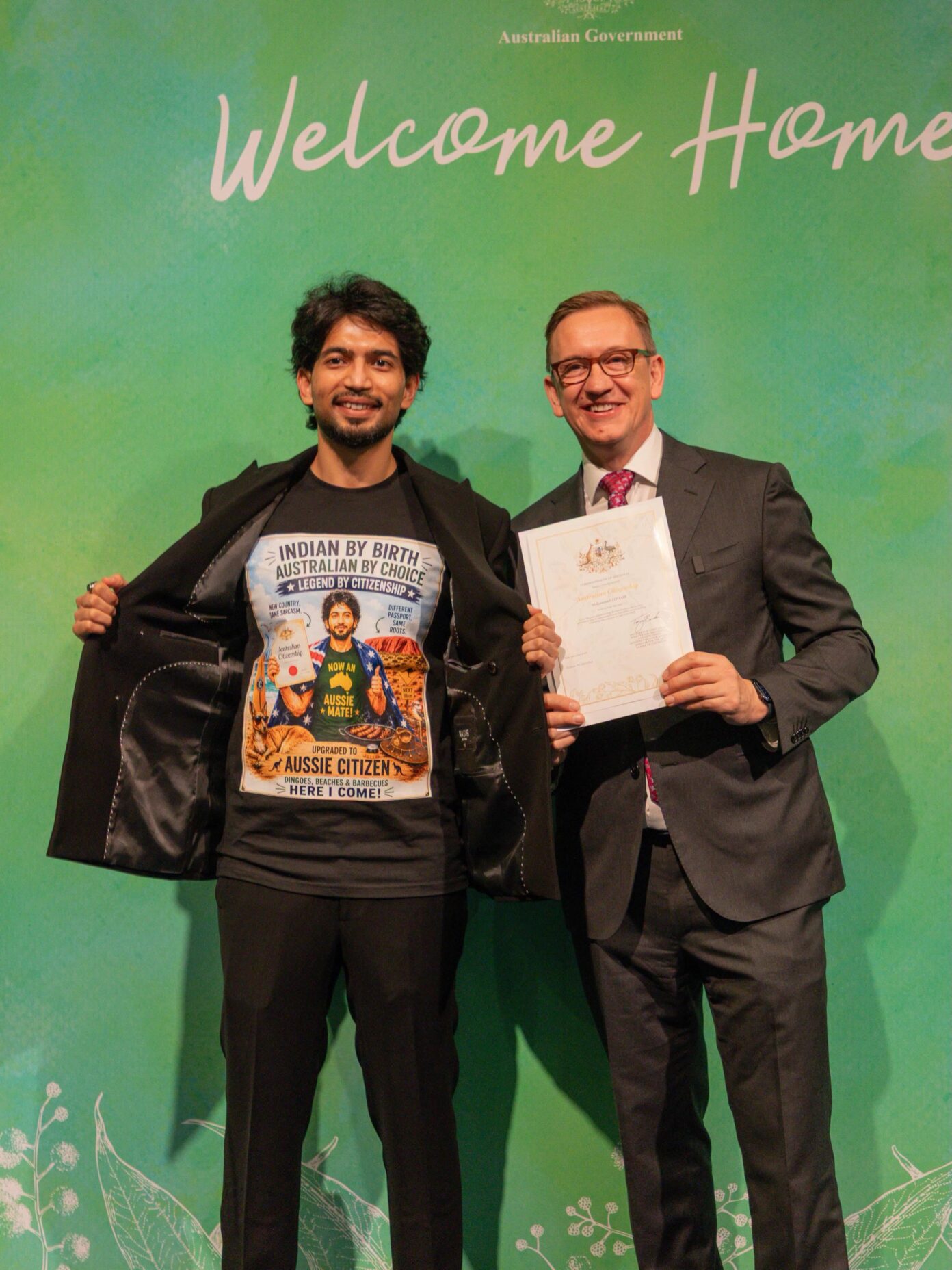 ‘Upgraded to Aussie Citizenship’: Young Indian migrant’s humorous T ...